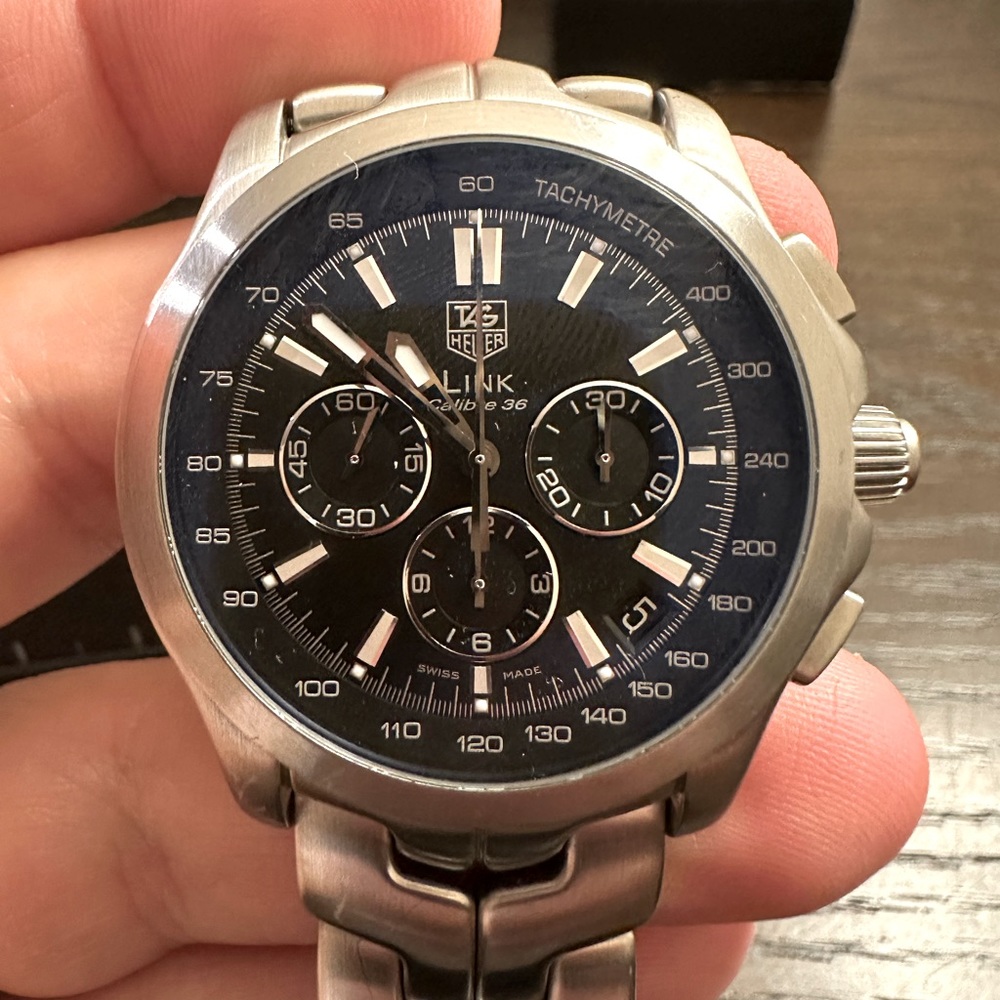 Tag Heuer Link Calibre 36 El-Primero Chronograph Chro… - Gem